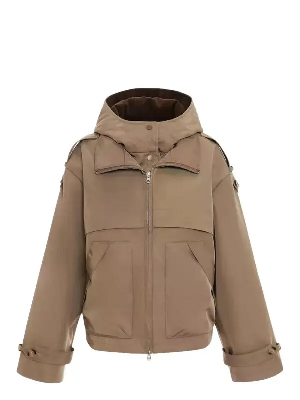 URBANCODE Hooded Zip-up Jacket - Neutrals