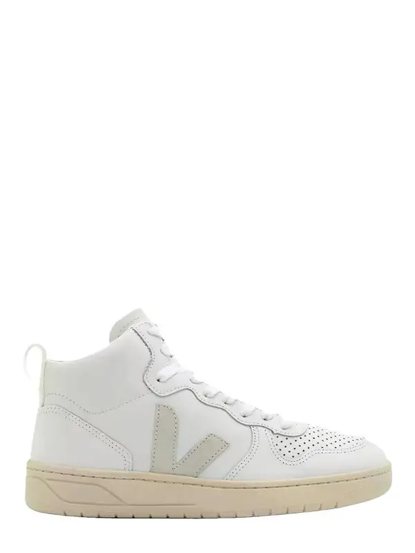 VEJA V-15 Panelled Sneakers - Neutrals