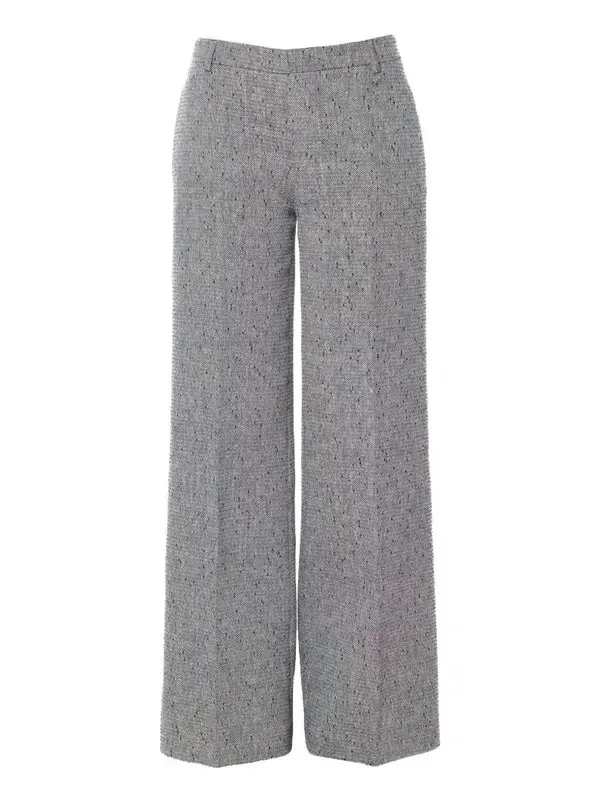 ERMANNO FIRENZE Wide-leg Trousers - Grey