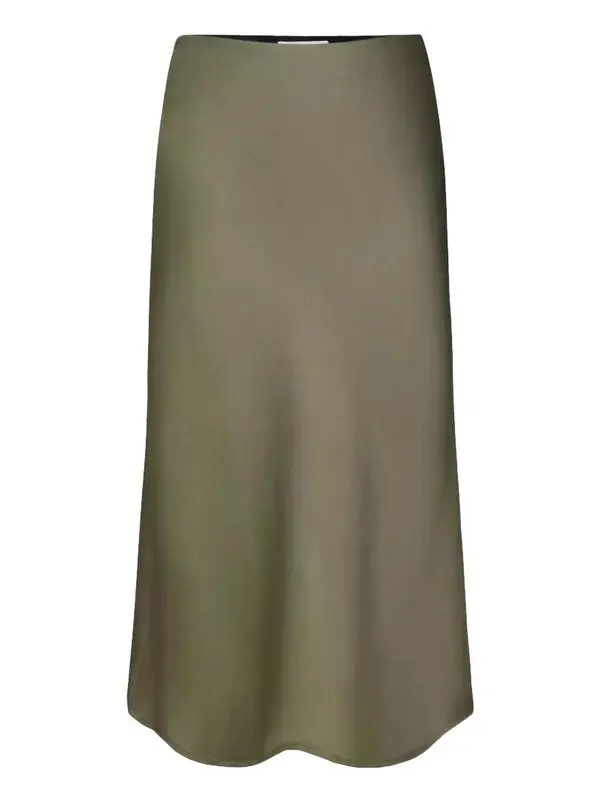 DRYKORN A-line Midi Skirt - Green