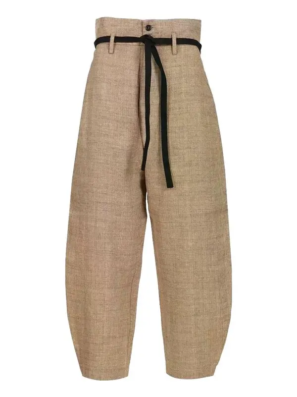 Barena Venezia Belted Trousers - Neutrals