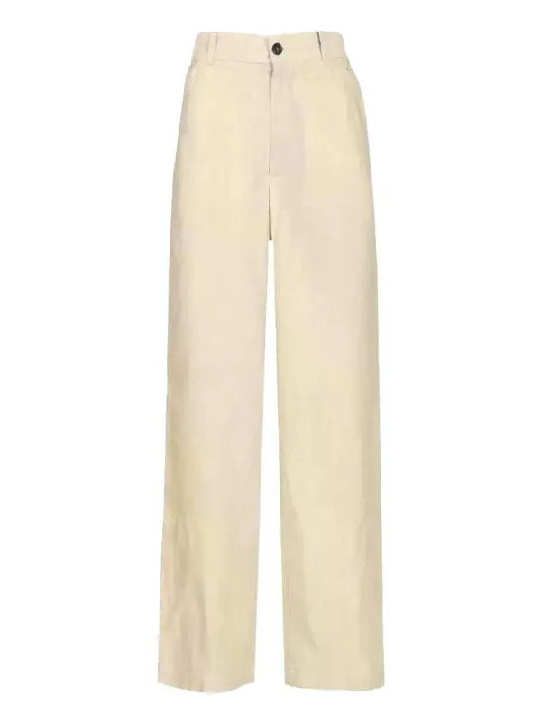 Barena Venezia Ida Herringbone Trousers - Neutrals