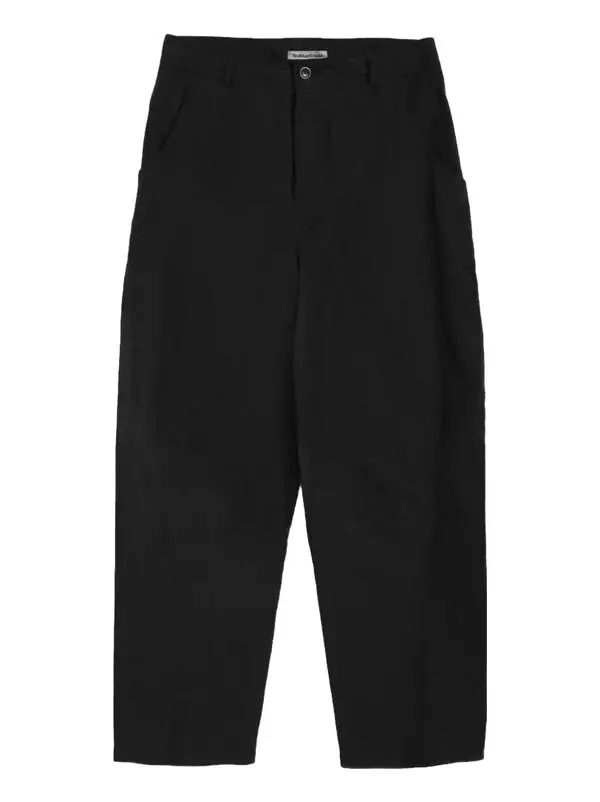 You Must Create Button-detail Trousers - Black