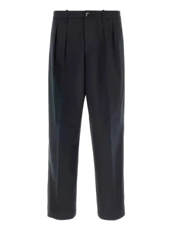 NINE:INTHE:MORNING Kai Twill Trousers - Blue