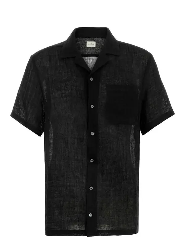 Le Kasha Botad Pocket Shirt - Black