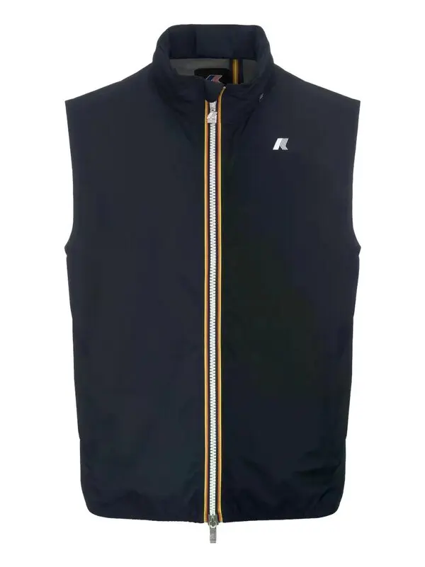 K-WAY Valen Zip Gilet - Blue