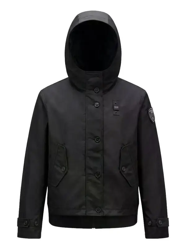 BLAUER. Marcella Hooded Jacket - Black