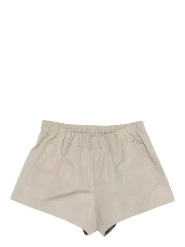 Wardrobe.NYC Elasticated Shorts - Neutrals