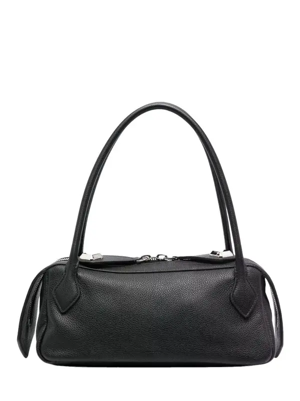 MINOBOSSI Anna Leather Tote Bag - Black