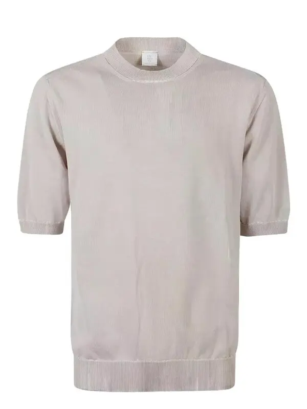 Eleventy Crew-neck T-shirt - Neutrals