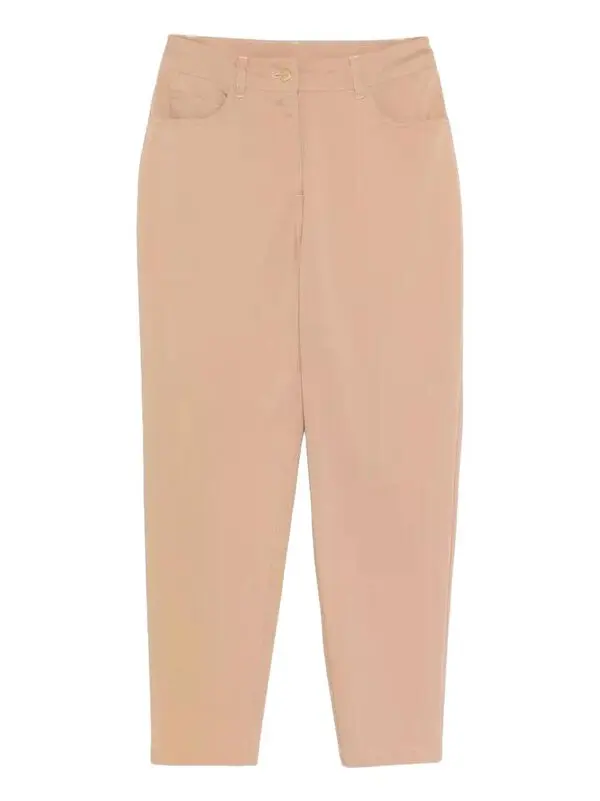 CLIPS Flat Front Trousers - Neutrals