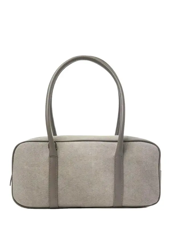 Peserico Leather-trim Shoulder Bag - Neutrals