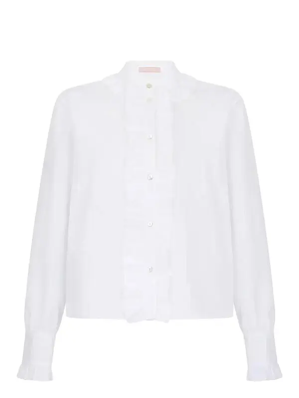 KRISTINA TI Long Sleeve Shirt - White