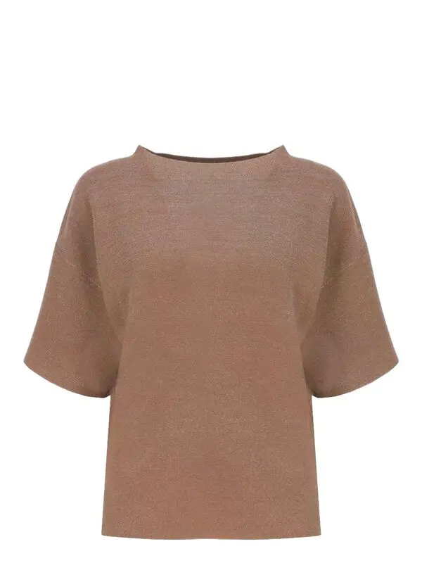 Fabiana Filippi Short-sleeve T-shirt - Brown