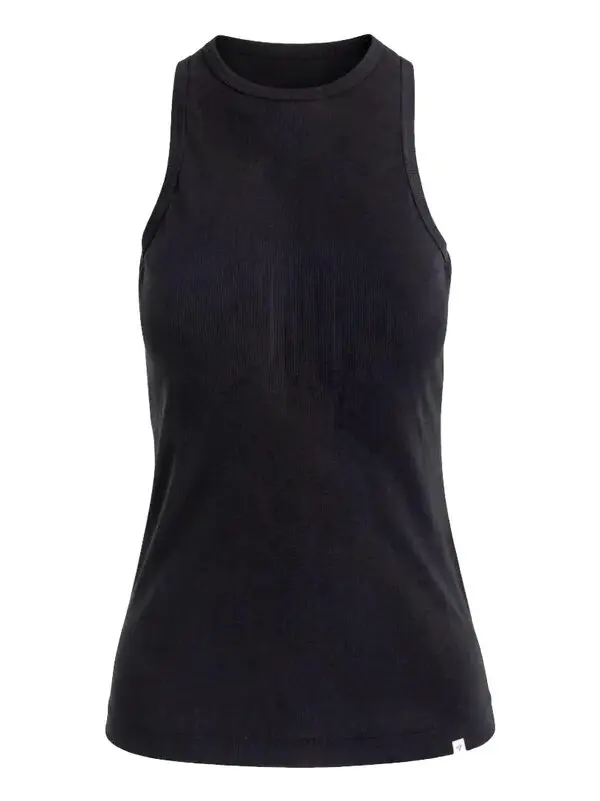 WOC Ribbed Knit Top - Black