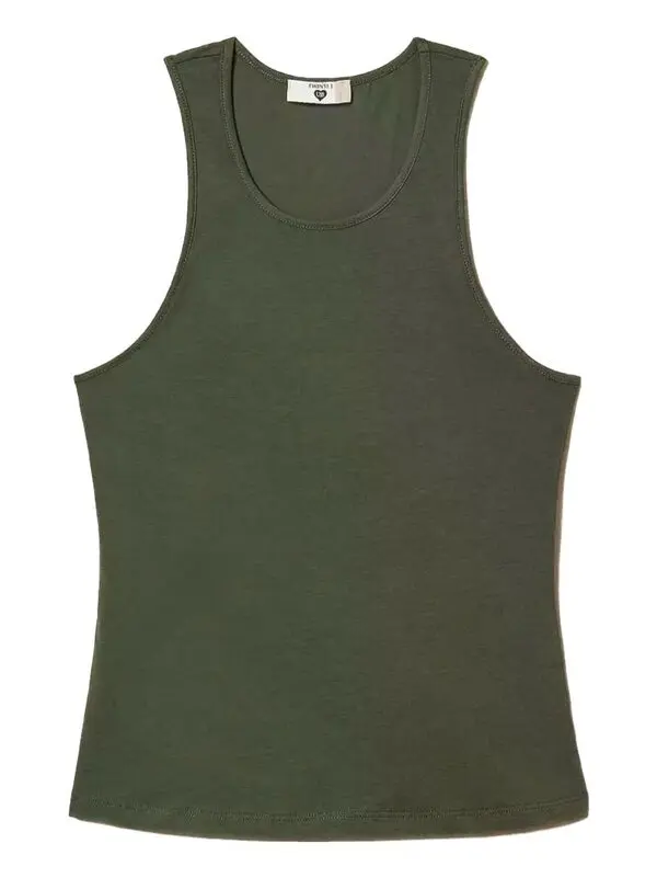 TWINSET Jersey Tank Top - Green