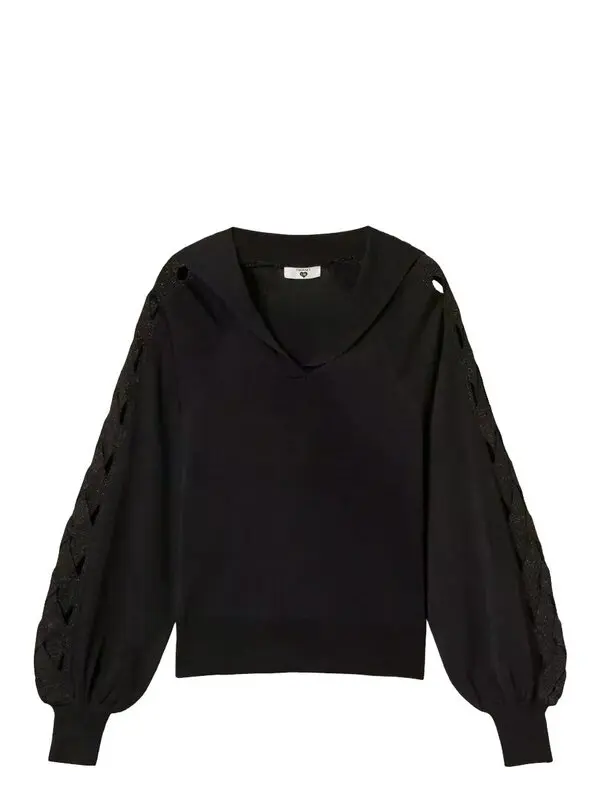 TWINSET Fine-knit Jumper - Black