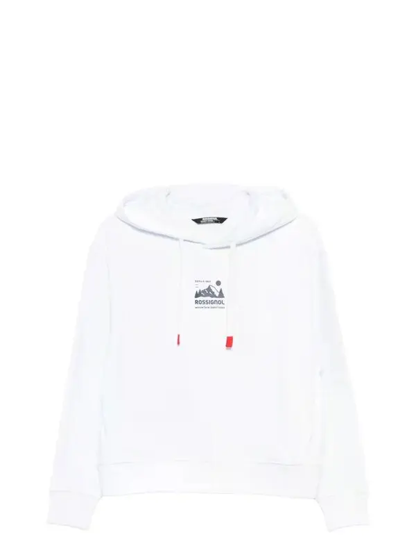 Rossignol Logo-print Hoodie - White