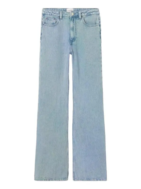 Claudie Pierlot Flared Jeans With Pockets - Blue