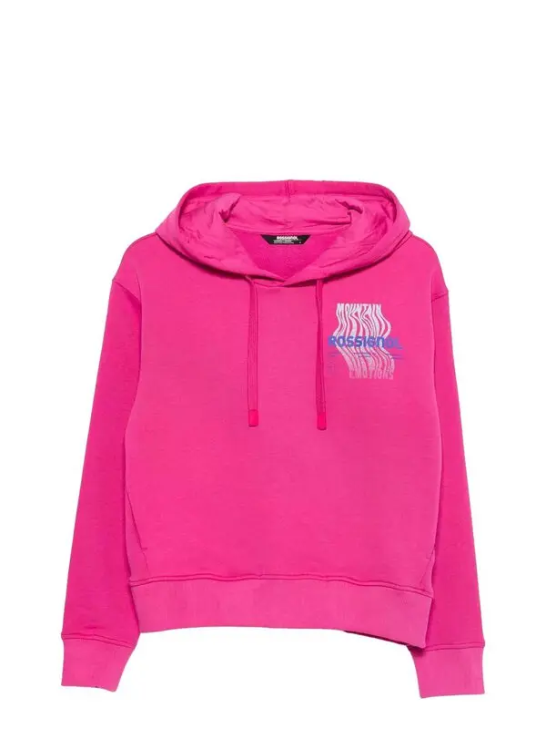 Rossignol Graphic-print Hoodie - Pink
