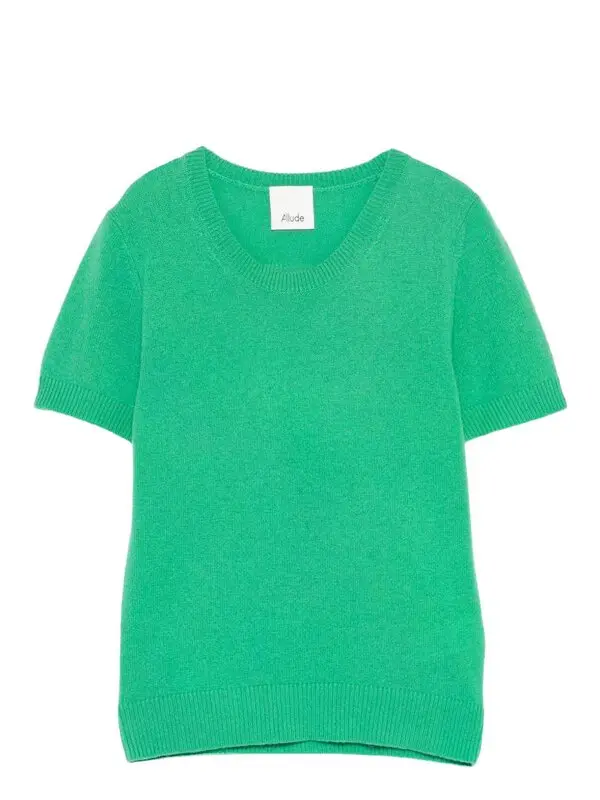 ALLUDE Short-sleeve T-shirt - Green