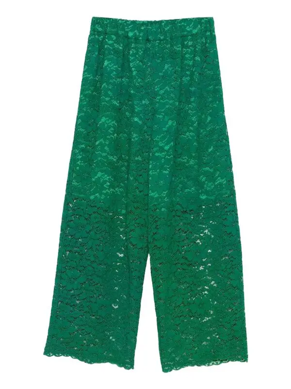 Simonette Ravizza Lace Trousers - Green