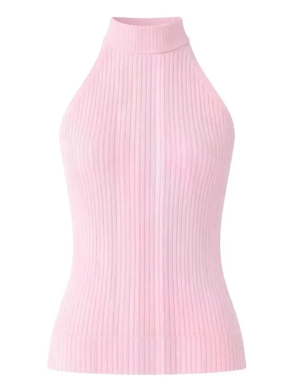ETHER Lyra Ribbed Top - Pink