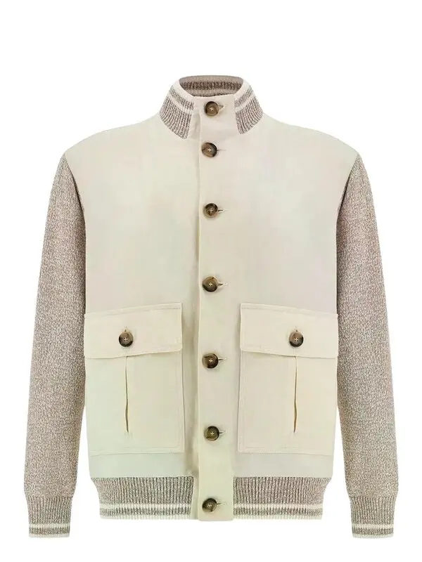 Paul & Shark Buttoned Cardigan - Neutrals