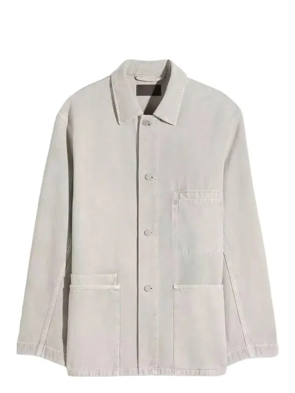 LEMAIRE Patch-pocket Overshirt - Neutrals