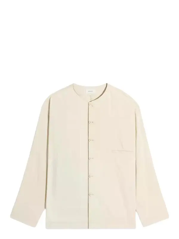 LEMAIRE Buttoned Pocket Shirt - Neutrals