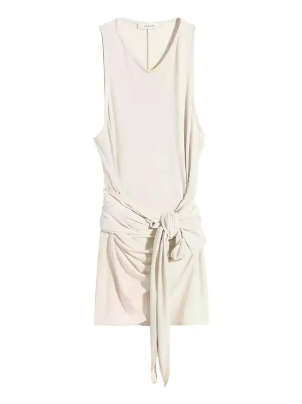 LEMAIRE Draped Sleeveless Top - Neutrals
