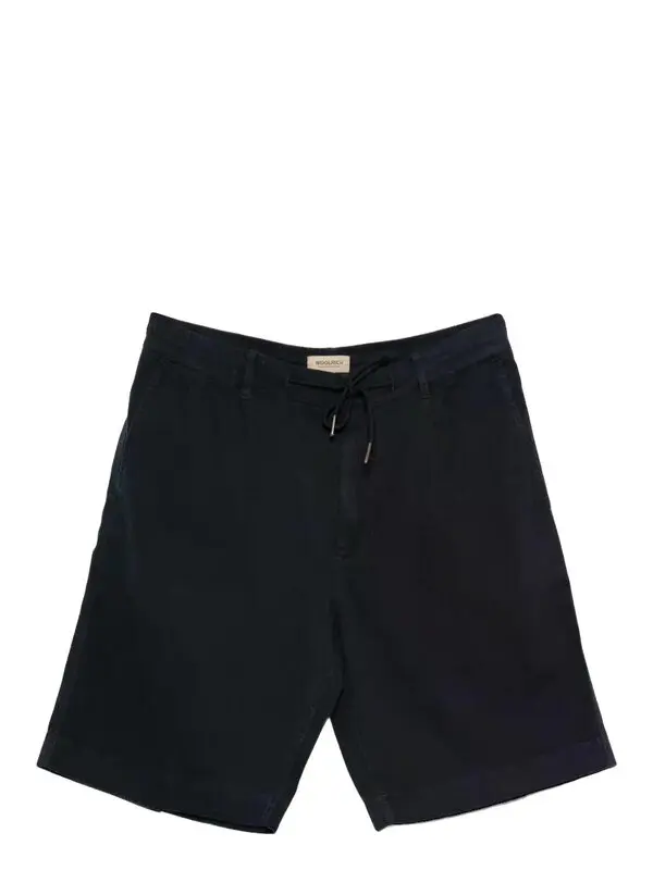 Woolrich Drawstring Pleated Shorts - Blue