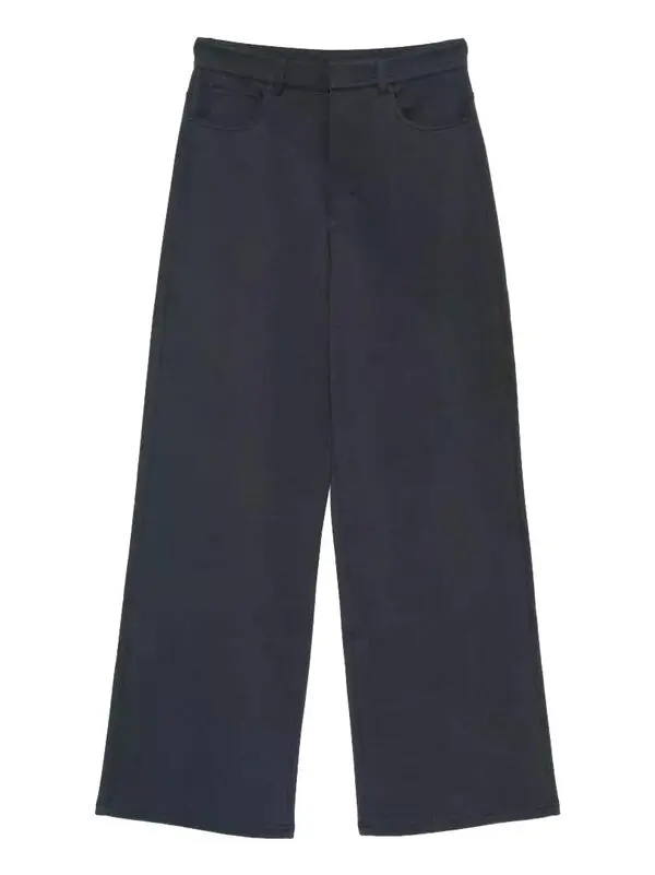Max Mara Brioso Wide-leg Trousers - Blue