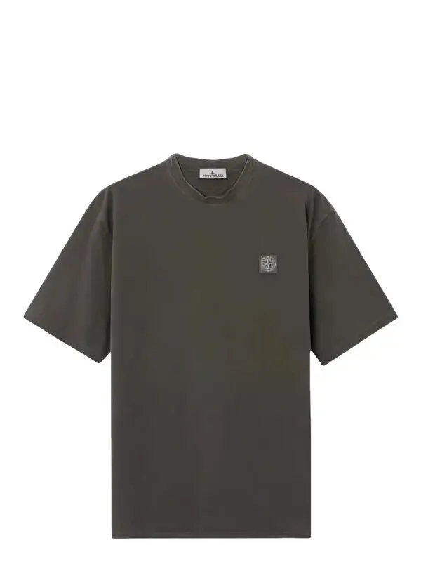 Stone Island Compass-patch T-shirt - Grey