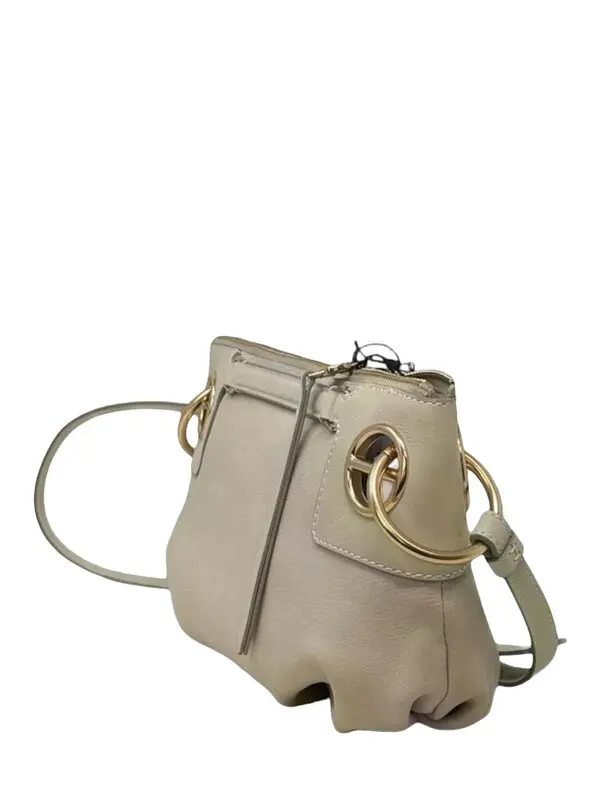 Borbonese London Crossover Shoulder Bag - Neutrals