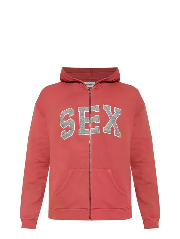 CARNE BOLLENTE Zipcode Desire Hoodie - Red