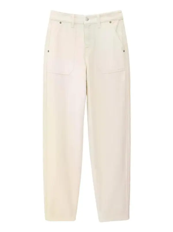 Ba&sh Cali Patch-pockets Trousers - Neutrals