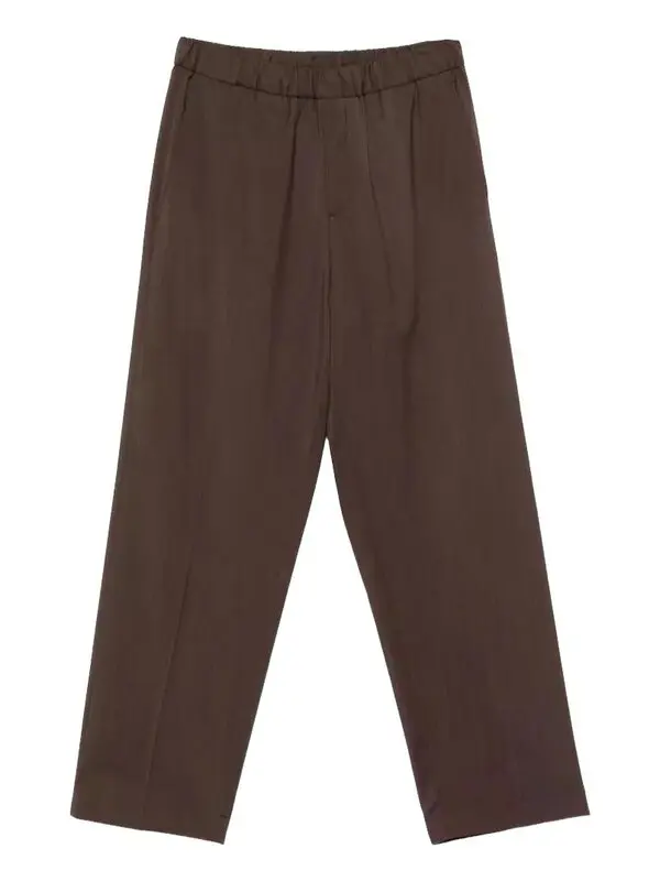 COSTUMEIN Elasticated Trousers - Brown