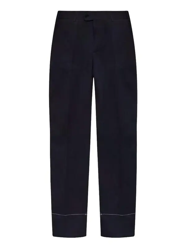 Brioni Button Trousers - Blue