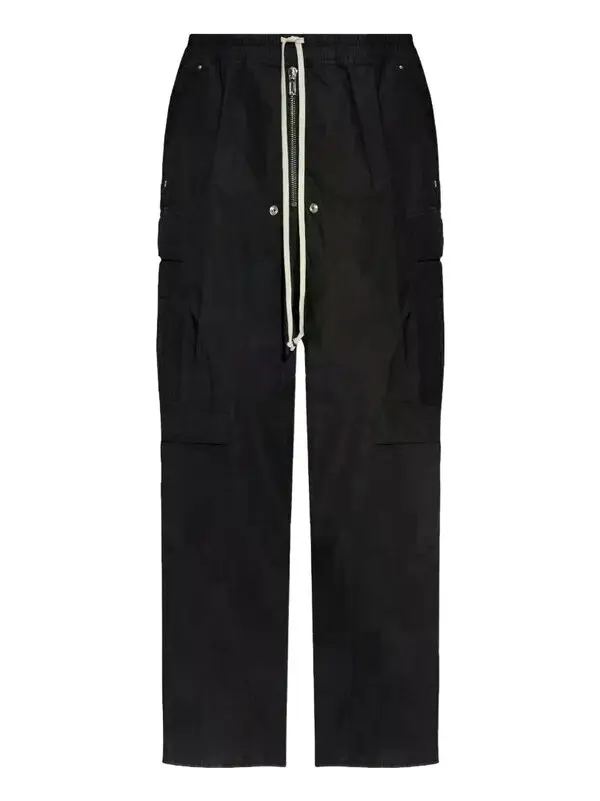 Rick Owens Cargo Zip Trousers - Black
