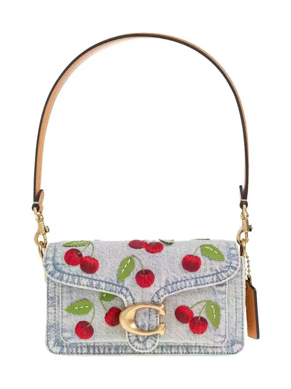 COACH Embroidered Tote Bag - Blue