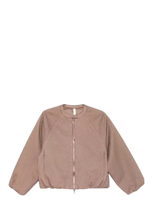 DUNO Quilted Cropped Jacket - Neutrals