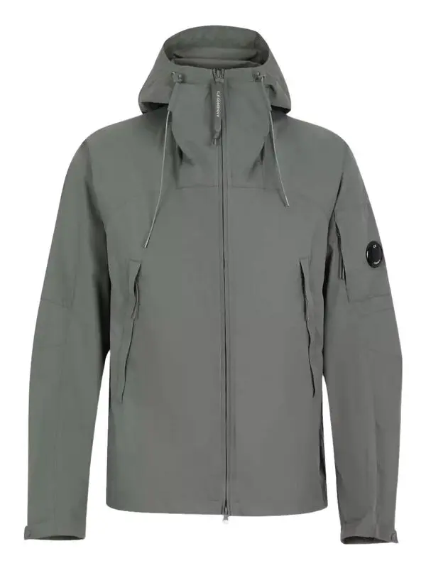 C.P. COMPANY Hooded Zip Jacket - Grey