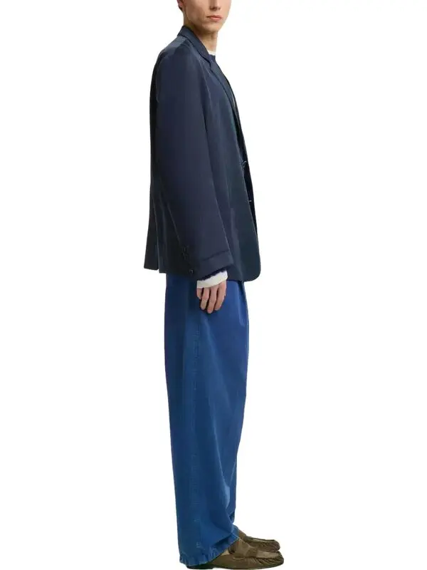 Marni Tie-dye Crew-neck Sweater - Blue