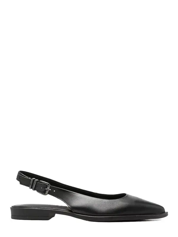 TAMARIS Slingback Ballet Flats - Black