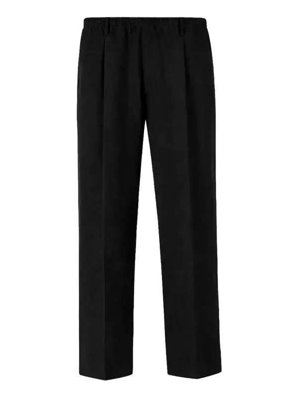 CELLAR DOOR Straight-leg Trousers - Black