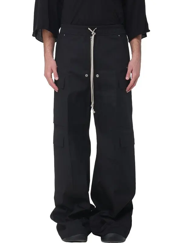Rick Owens Wide Leg Pants - Black
