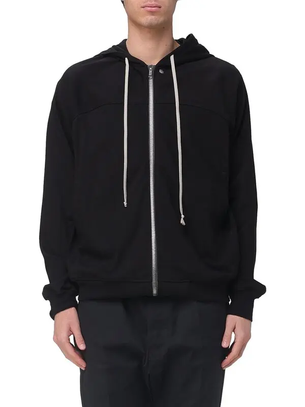 Rick Owens Zip-up Hoodie - Black
