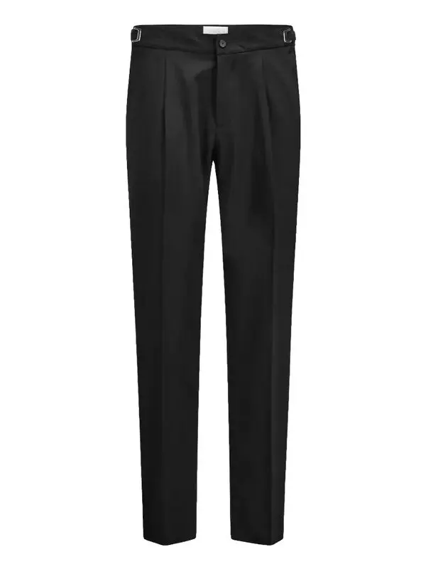CELLAR DOOR Pleated Trousers - Black