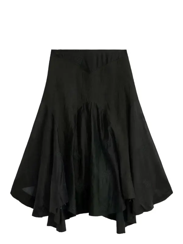 Our Legacy Panelled Midi Skirt - Black